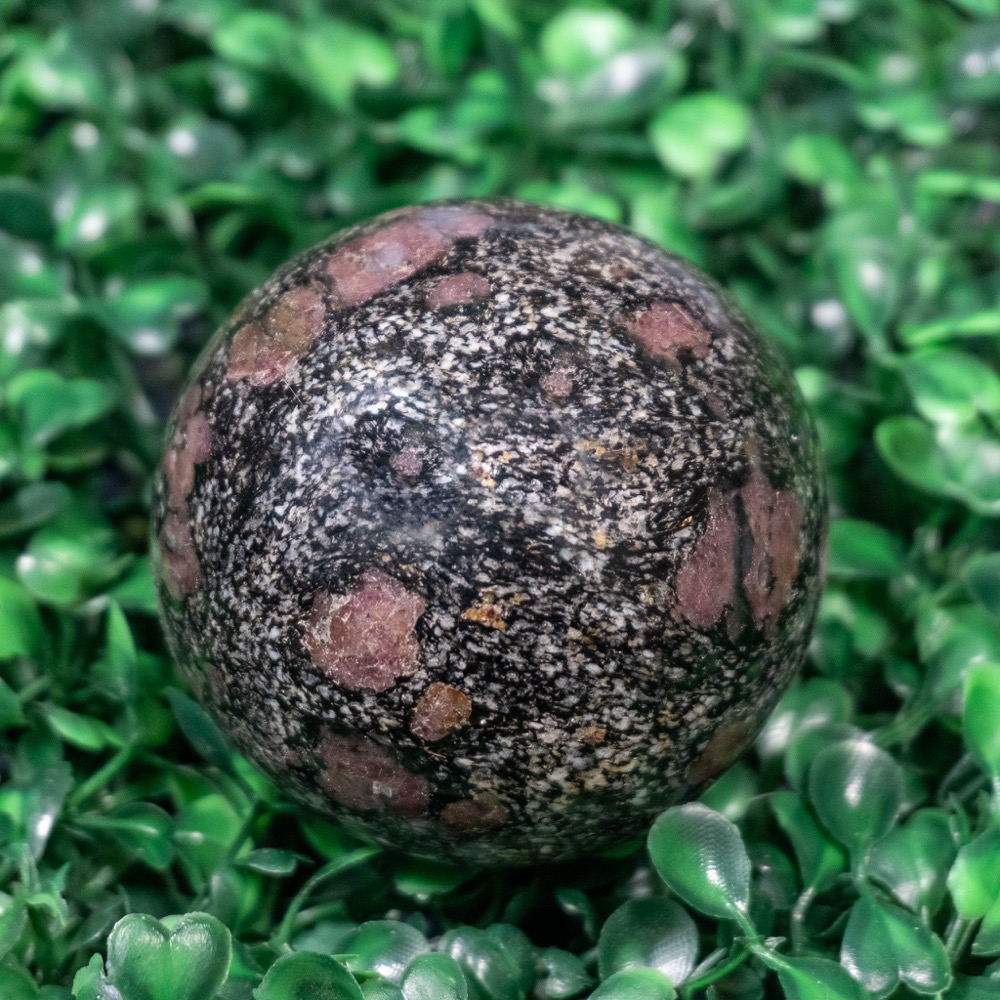 Medium Spinel in Matrix Sphere - The Crystal Council