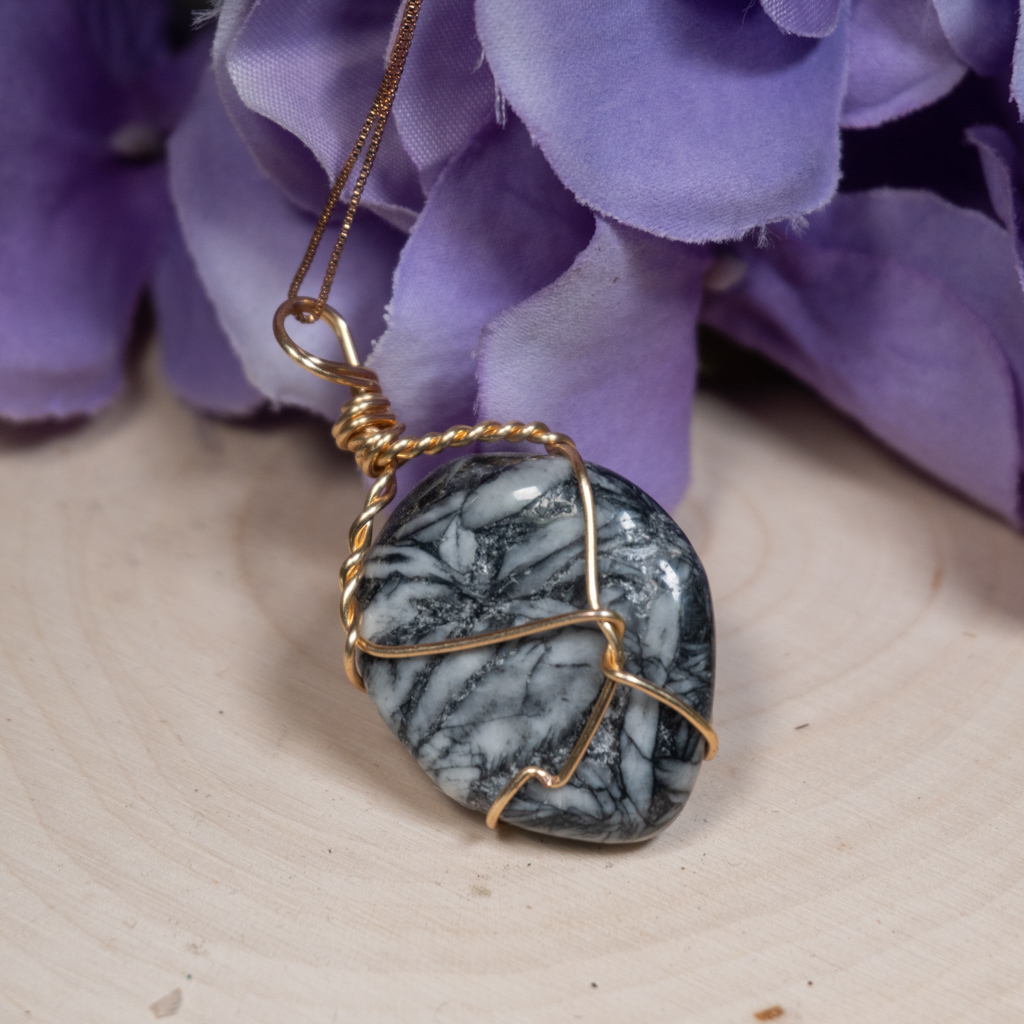 Pinolith Necklace #2 - The Crystal Council