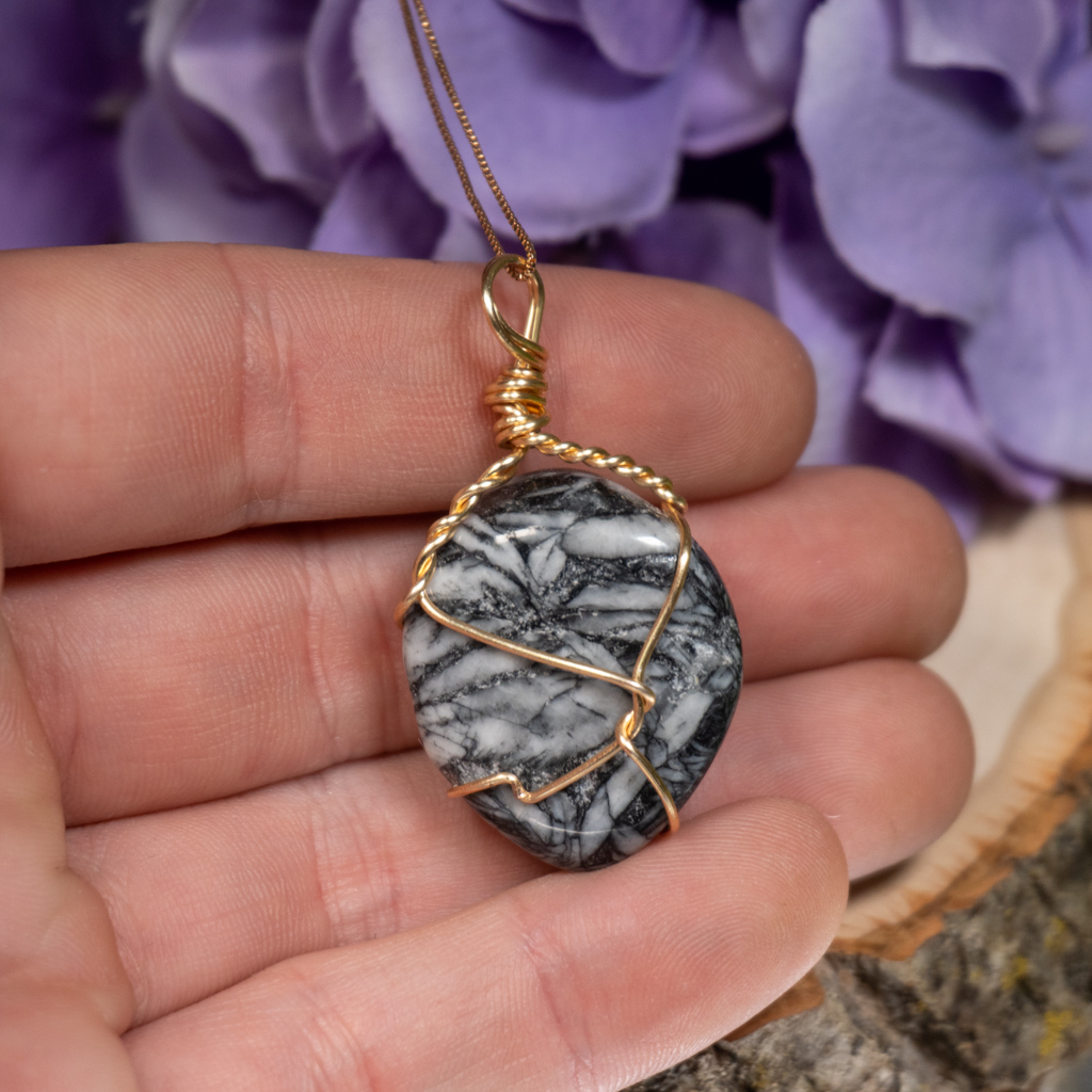 Pinolith Necklace #2 - The Crystal Council