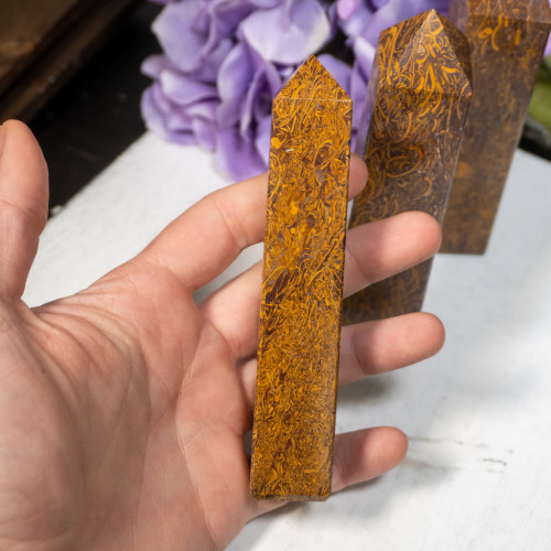 Miriam Stone (Calligraphy Stone) Meanings and Crystal Properties - The ...