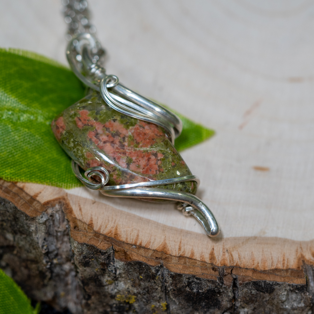 Unakite Wrap #1 - The Crystal Council