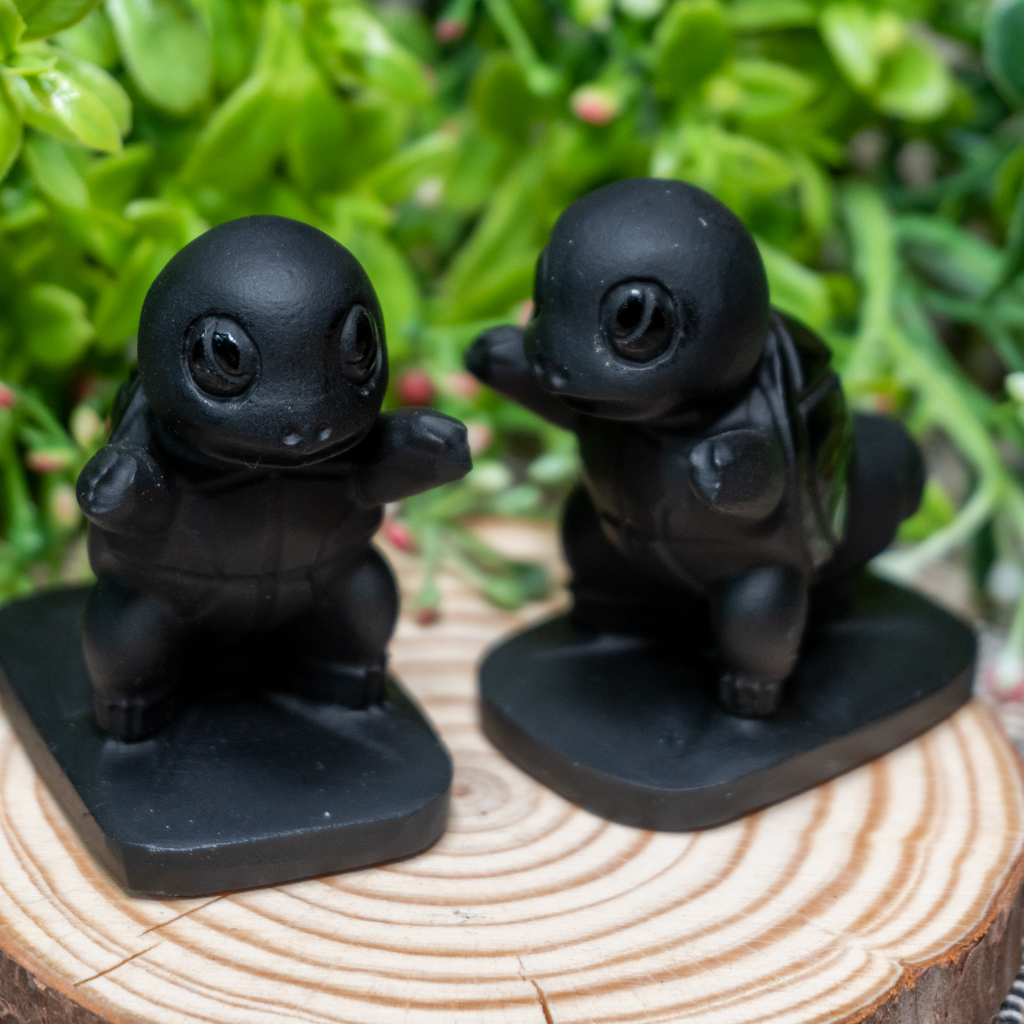 Obsidian "Turtle Pocket Monster" - The Crystal Council