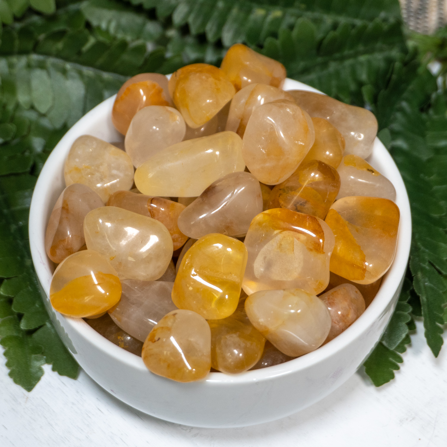 Golden Healer Quartz Tumbled - The Crystal Council