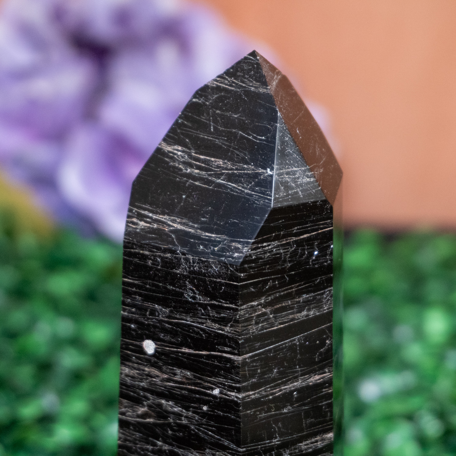 Black Tourmaline Tower #2 - The Crystal Council