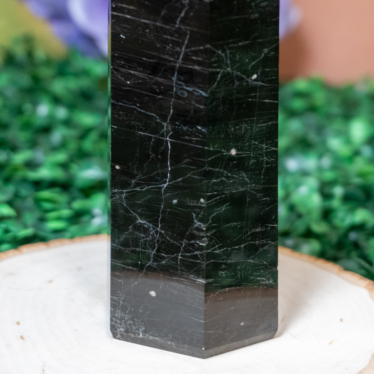Black Tourmaline Tower #1 - The Crystal Council