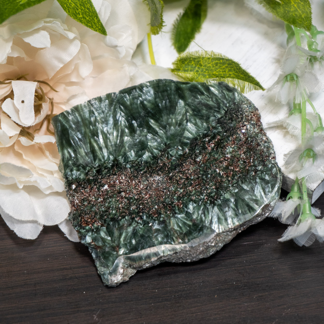 Seraphinite Slab #7 - The Crystal Council