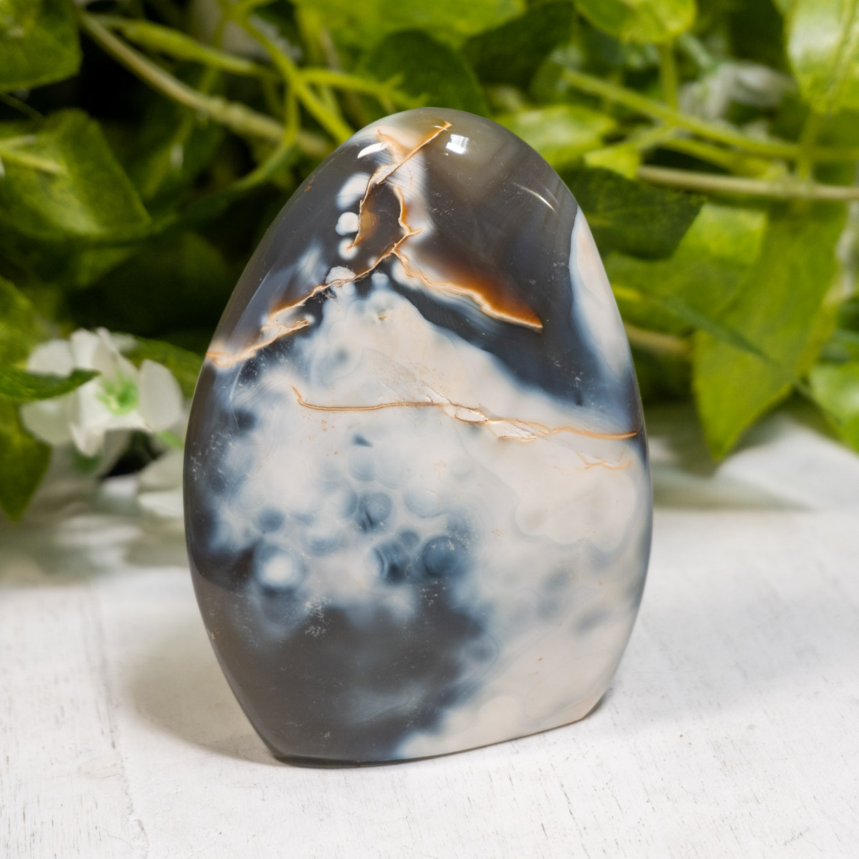 Orca Agate Freeform #1 - The Crystal Council