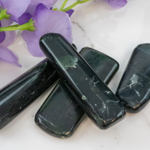 Polished Jade Slice - The Crystal Council