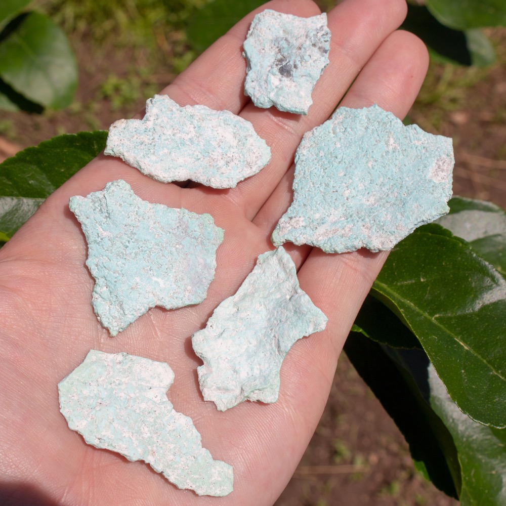 Turquoise Flakes - The Crystal Council