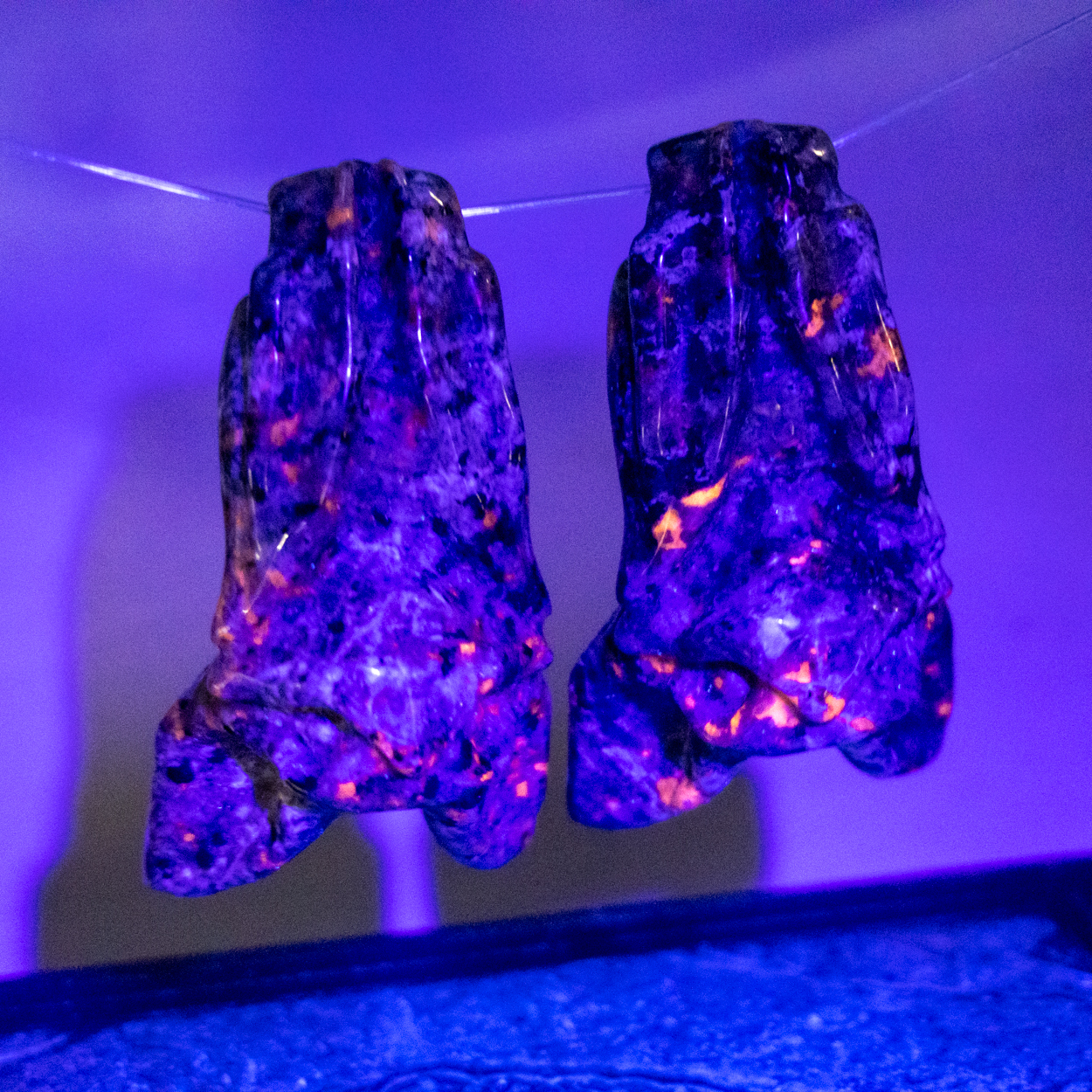 Yooperlite Hanging Bat - The Crystal Council