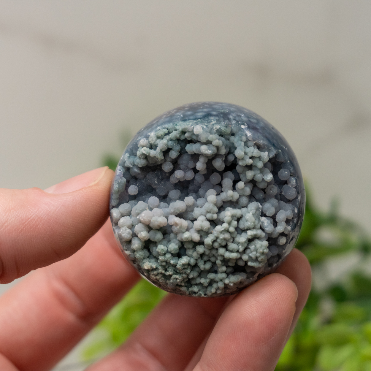 Grape Agate Sphere #1 - The Crystal Council
