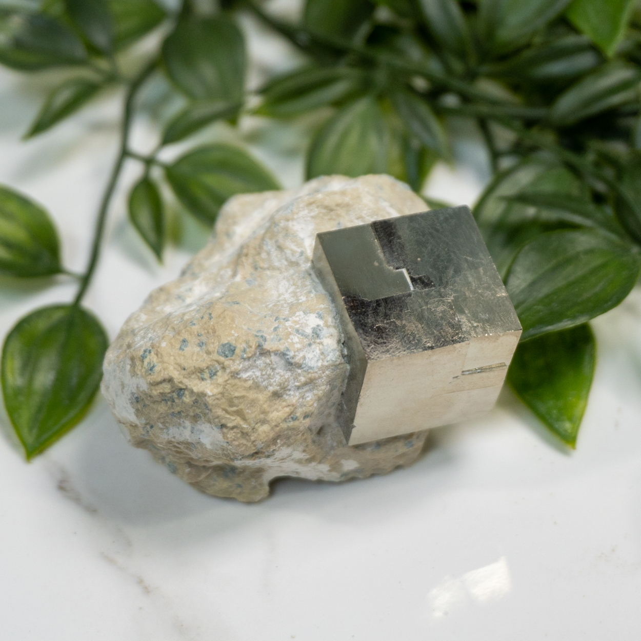 Pyrite Cube in Matrix #7 - The Crystal Council