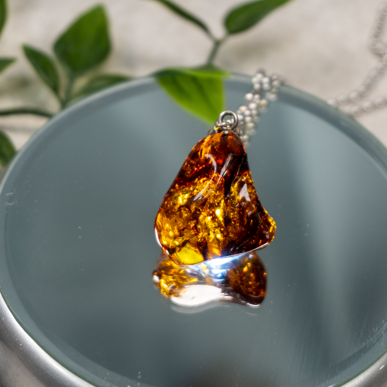 Baltic Amber Necklace #2 - The Crystal Council