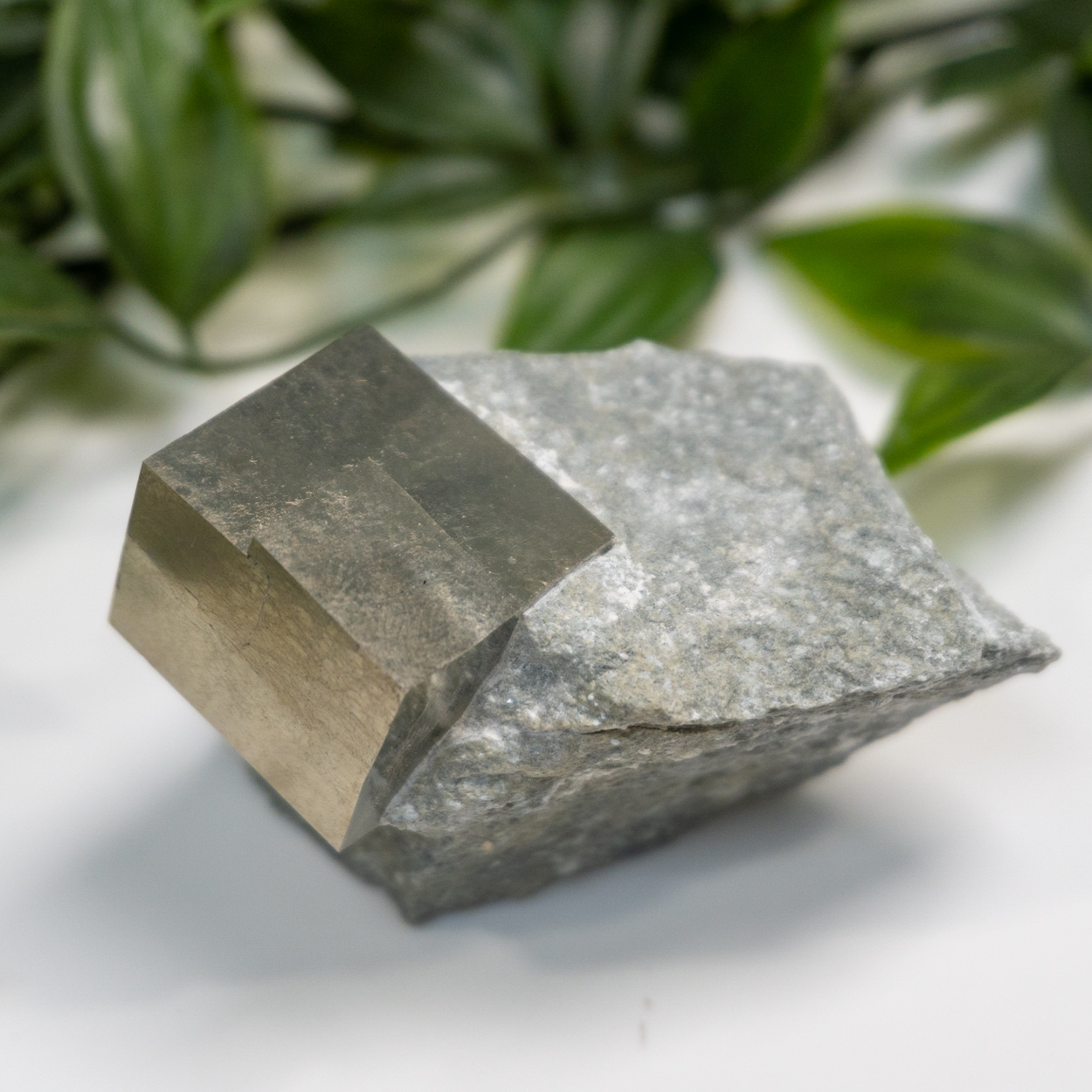 Pyrite Cube in Matrix #1 - The Crystal Council