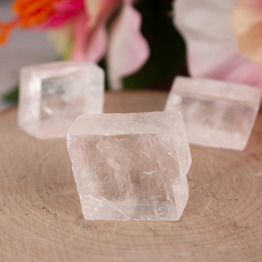 Iceland Spar Pocket Stone - The Crystal Council