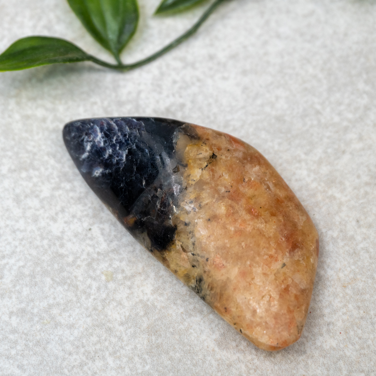 Polished Iolite & Sunstone #6 - The Crystal Council