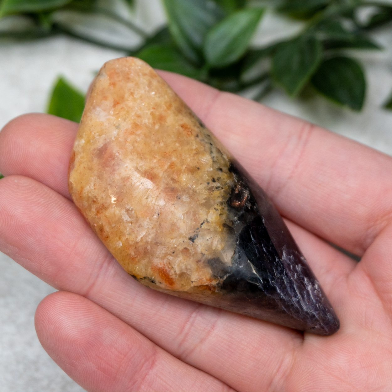 Polished Iolite & Sunstone #6 - The Crystal Council