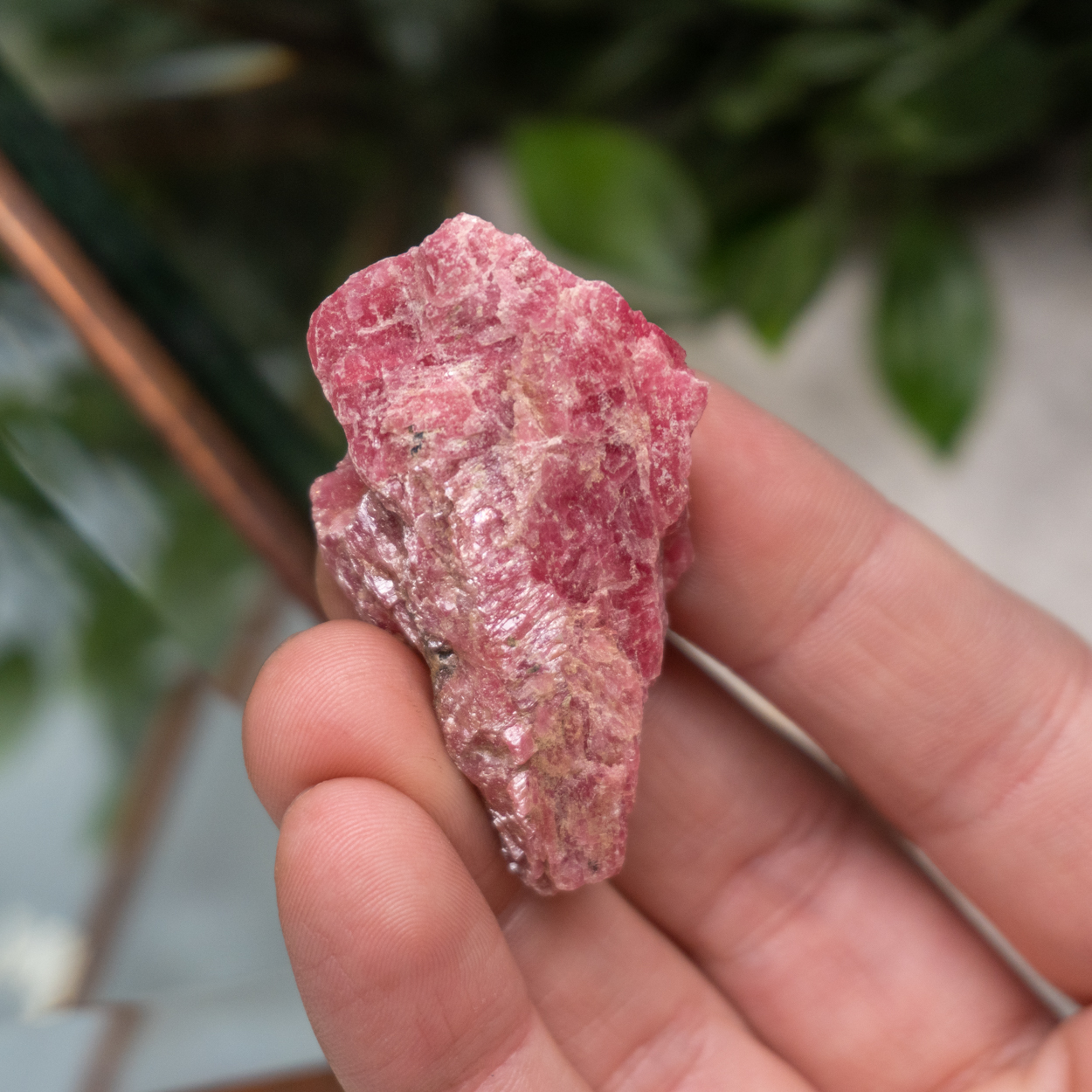 Raw Rhodonite #3 - The Crystal Council
