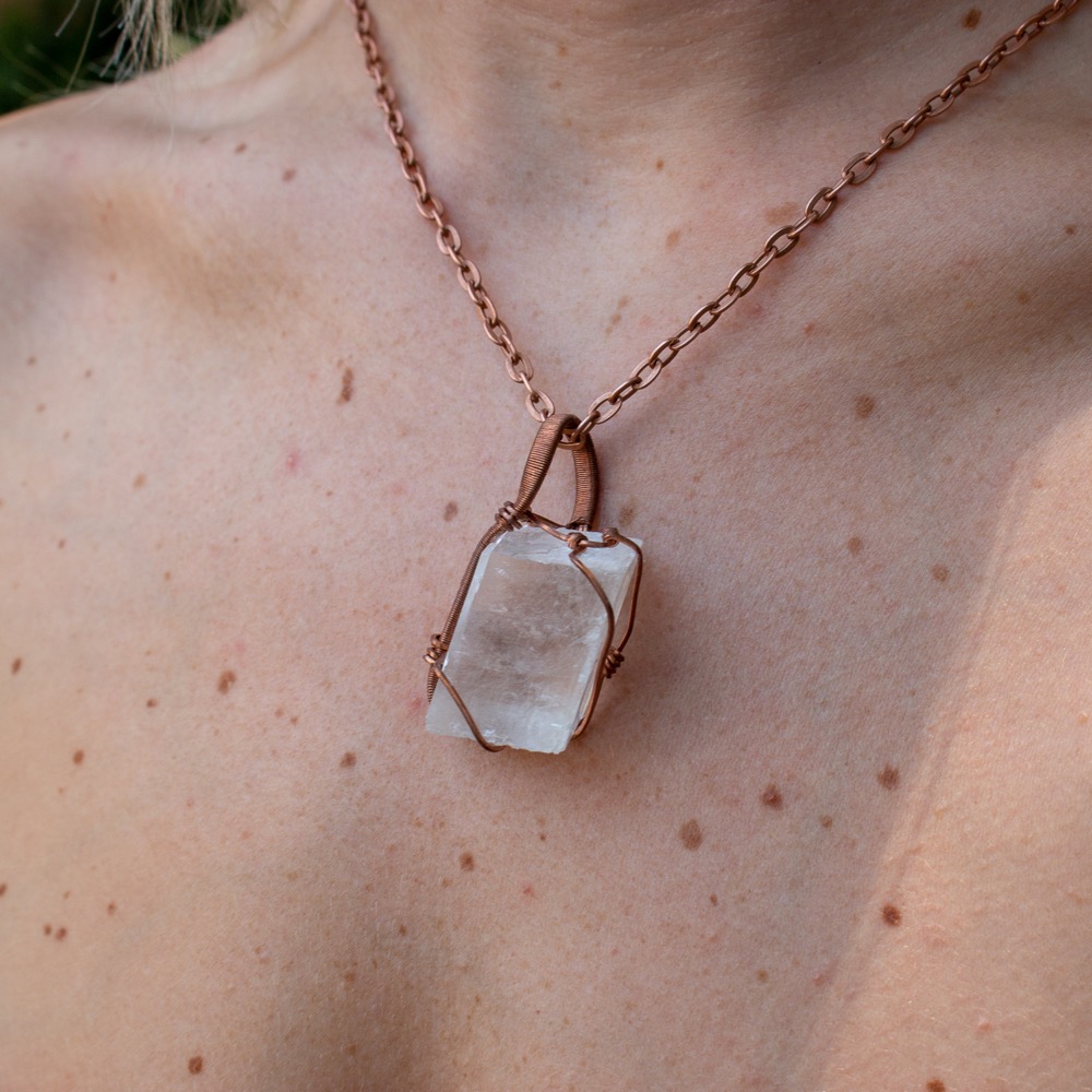 Iceland Spar Wrap - The Crystal Council