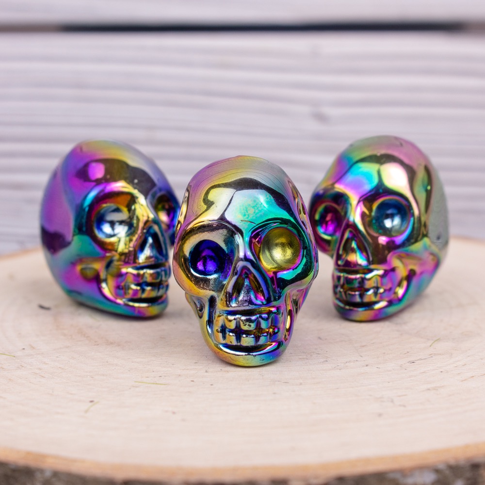 Titanium Quartz Skull - The Crystal Council