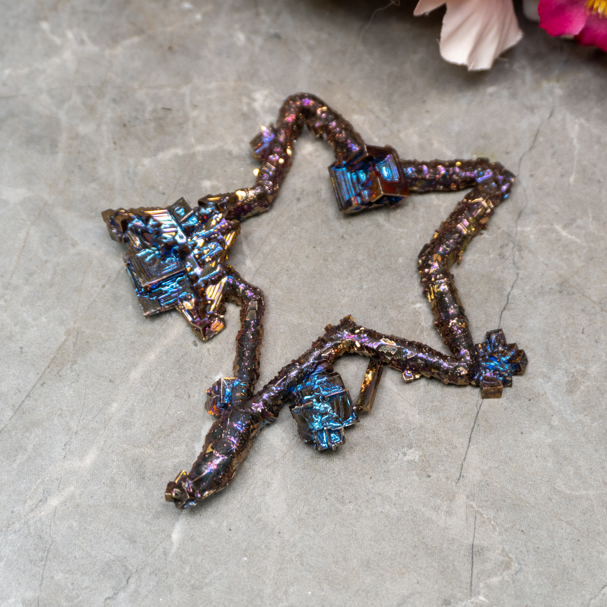 Bismuth Star Shape #2 - The Crystal Council