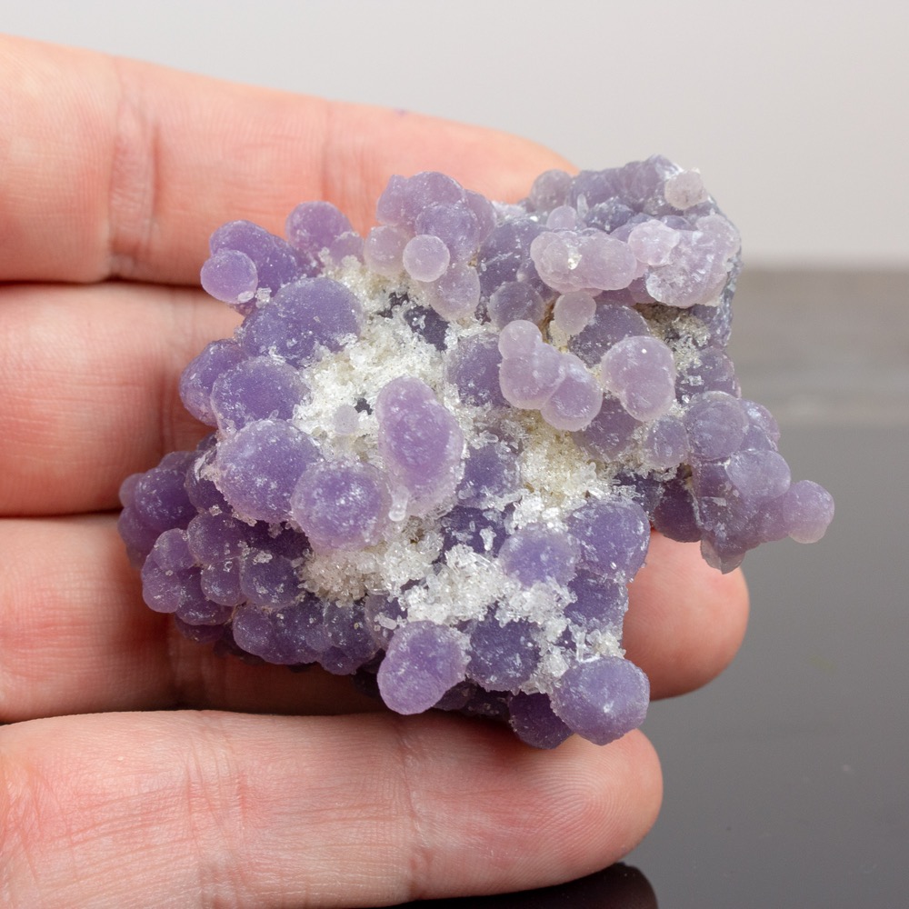 Grape Agate With Quartz - The Crystal Council