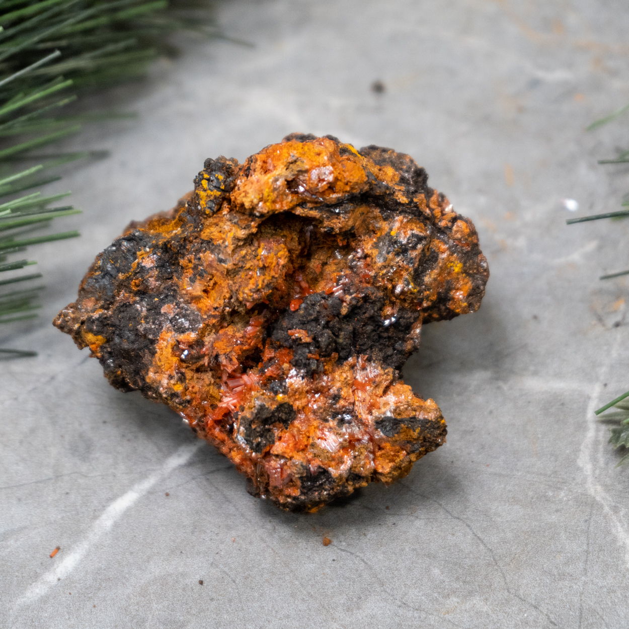 Crocoite A+ Quality #19 - The Crystal Council