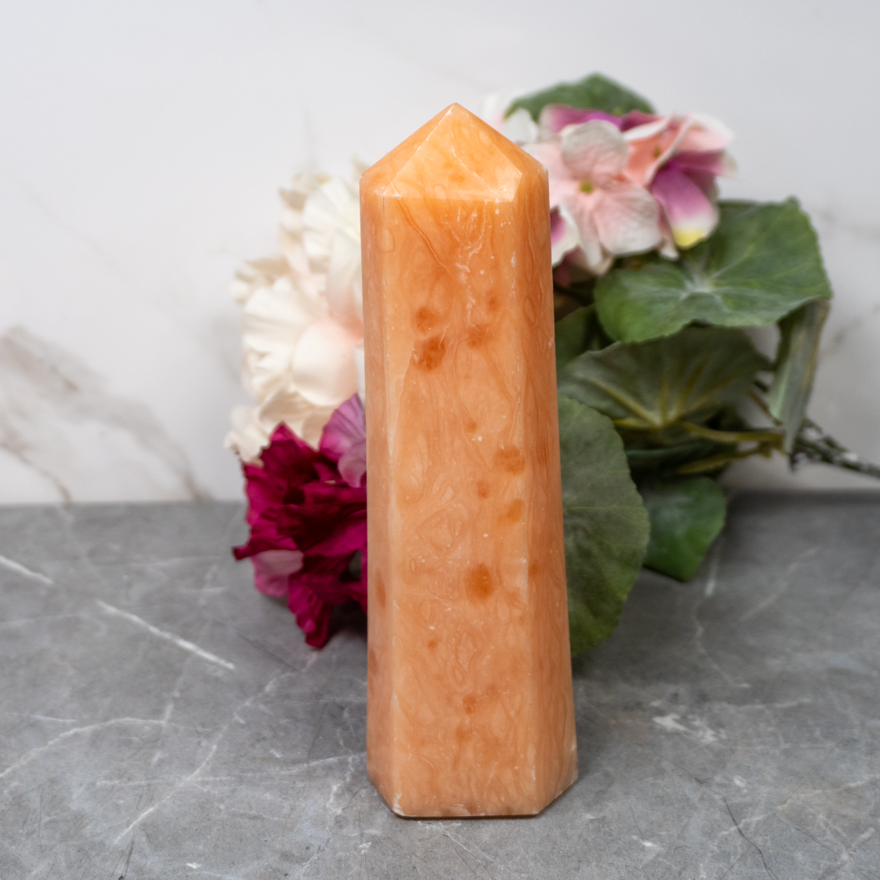 Sherbet Calcite Tower #4 - The Crystal Council