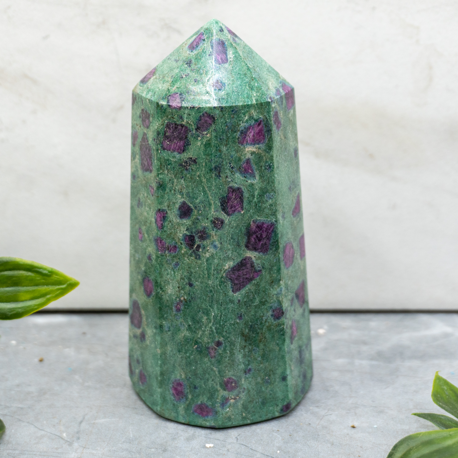 Ruby in Fuchsite Tower #1 - The Crystal Council