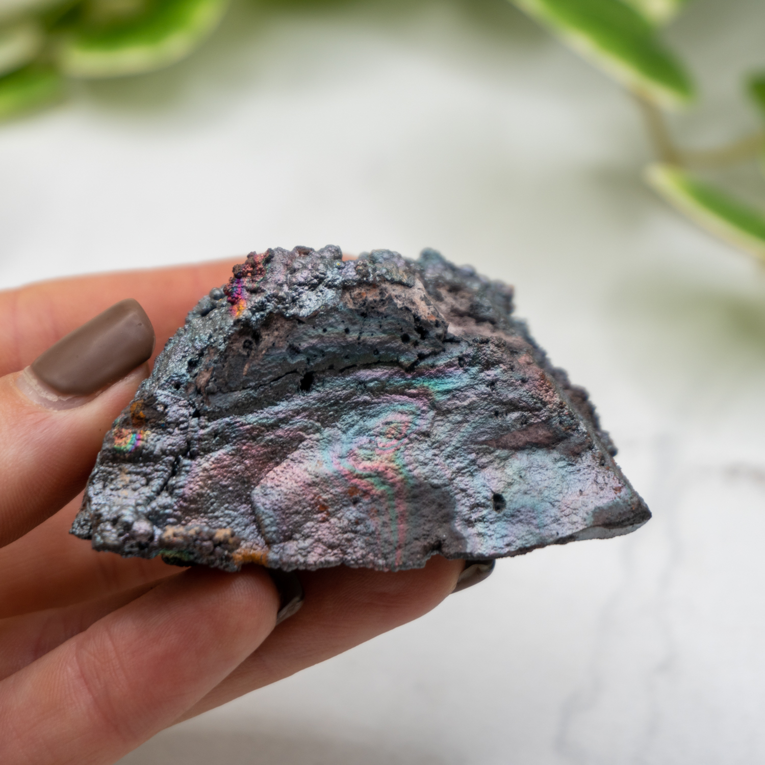 Iridescent Goethite #3 - The Crystal Council