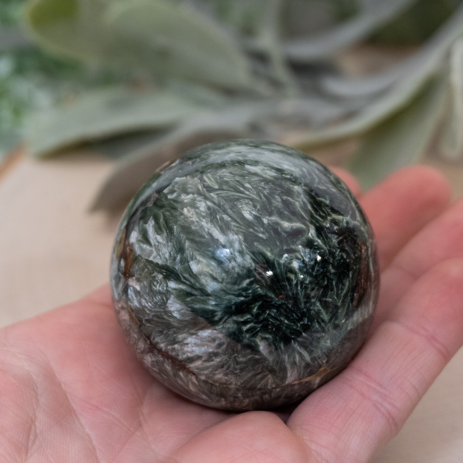 Seraphinite Sphere #2 - The Crystal Council