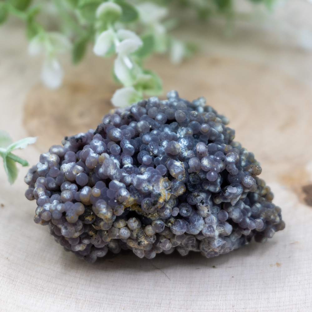 Medium Grape Agate #1 - The Crystal Council