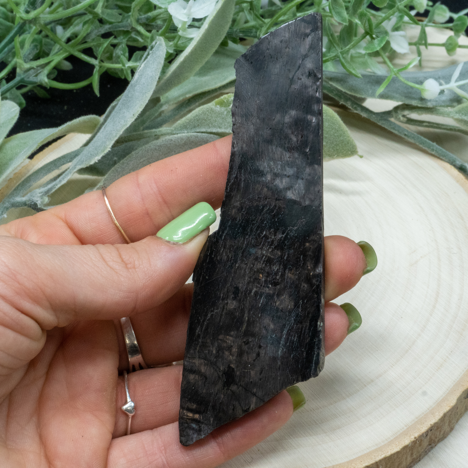 Hypersthene Slab #9 - The Crystal Council