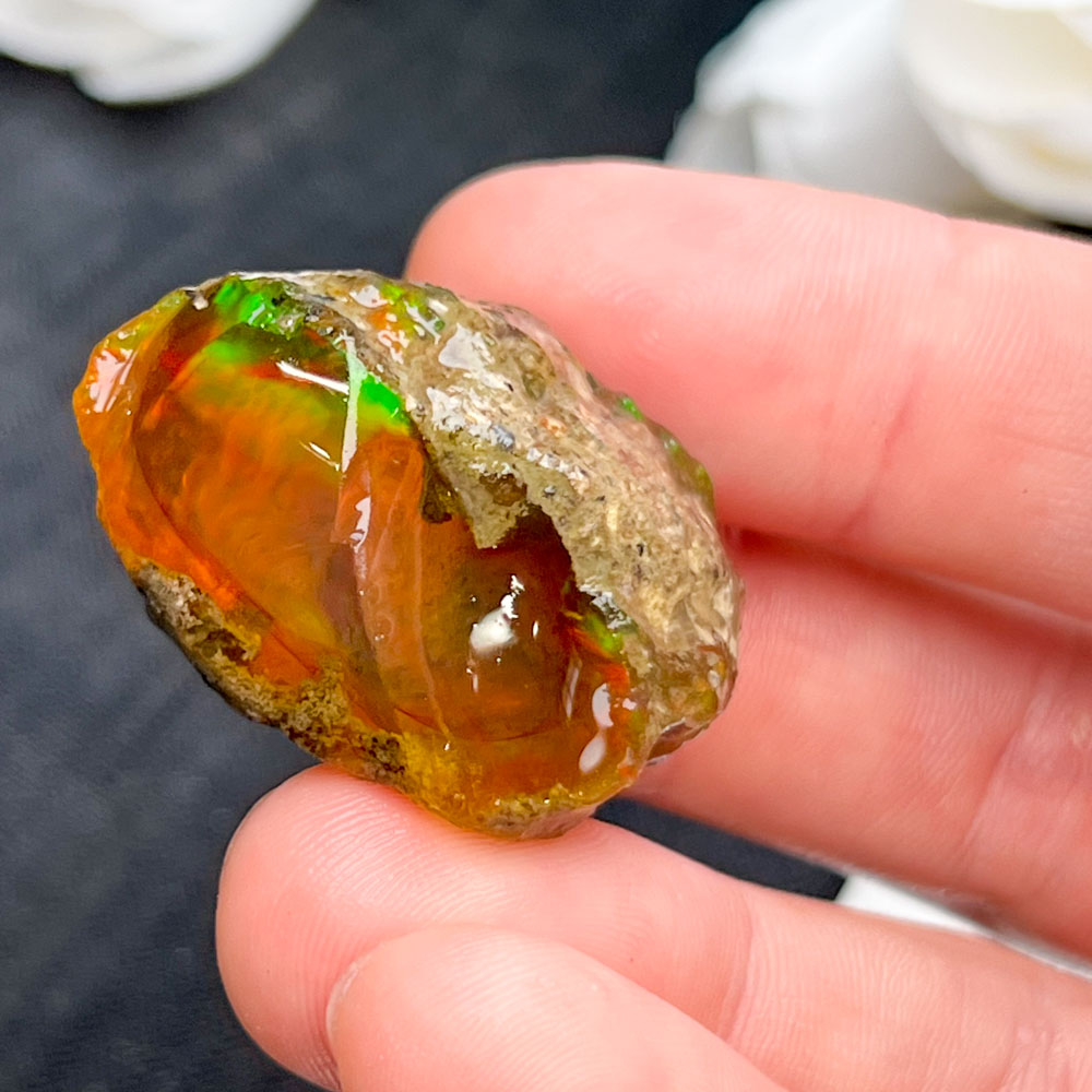 Small Ethiopian Welo Opal #21 - The Crystal Council