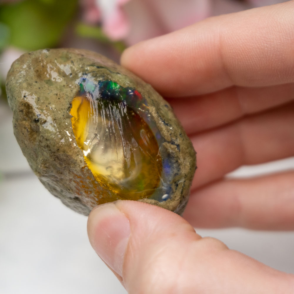 Large Ethiopian Welo Opal #2 - The Crystal Council