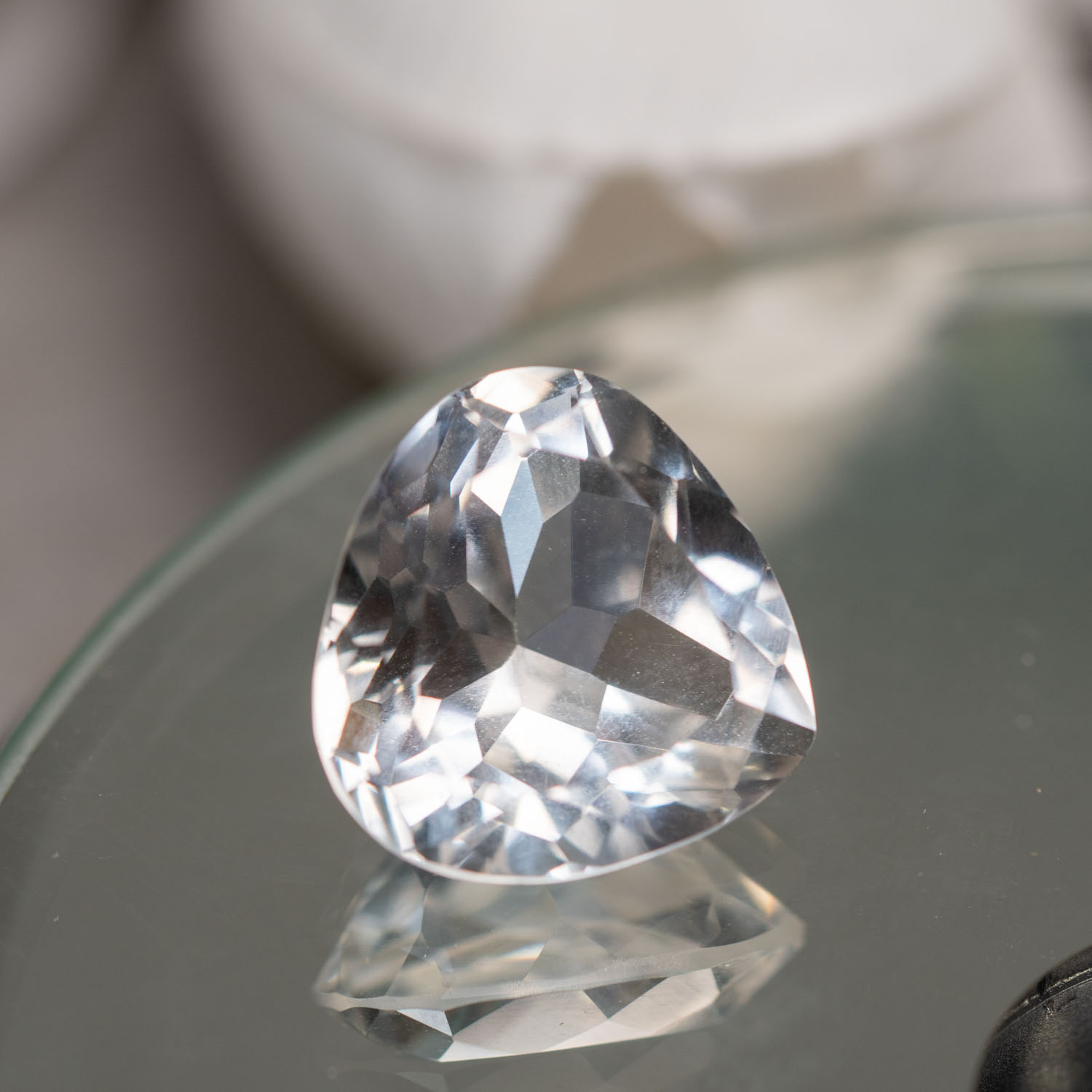 Faceted Colombian Quartz #2 - The Crystal Council