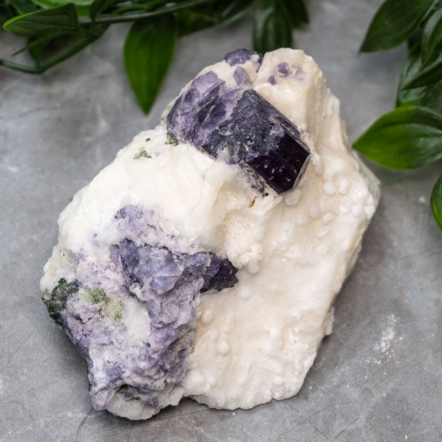 Purple Scapolite Raw #13 - The Crystal Council