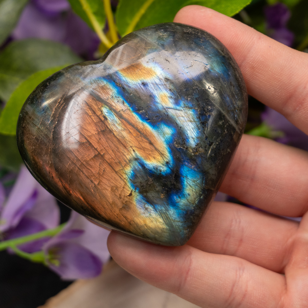 Labradorite Heart #1 - The Crystal Council