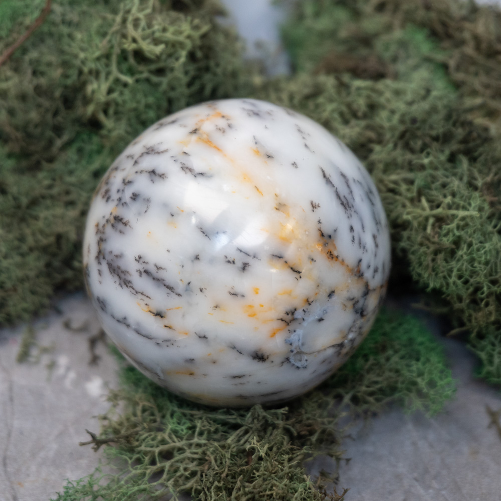 Dendritic Agate Sphere #2 - The Crystal Council