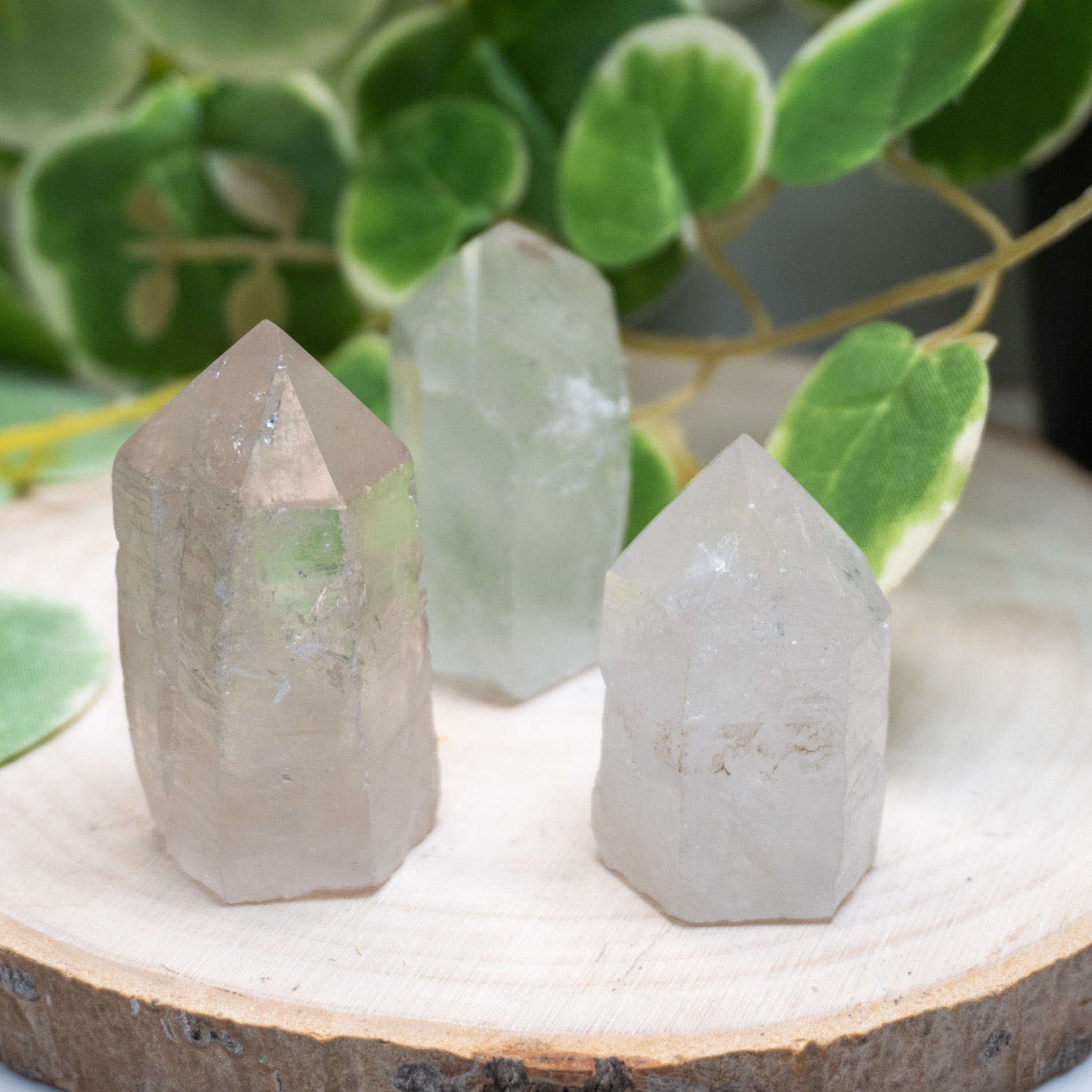 Quartz Raw Cut Base Random - The Crystal Council