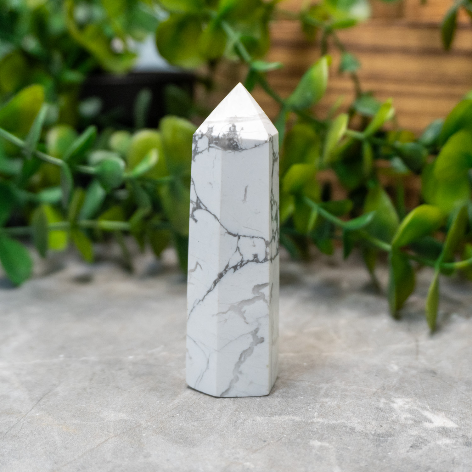 Howlite Tower - The Crystal Council
