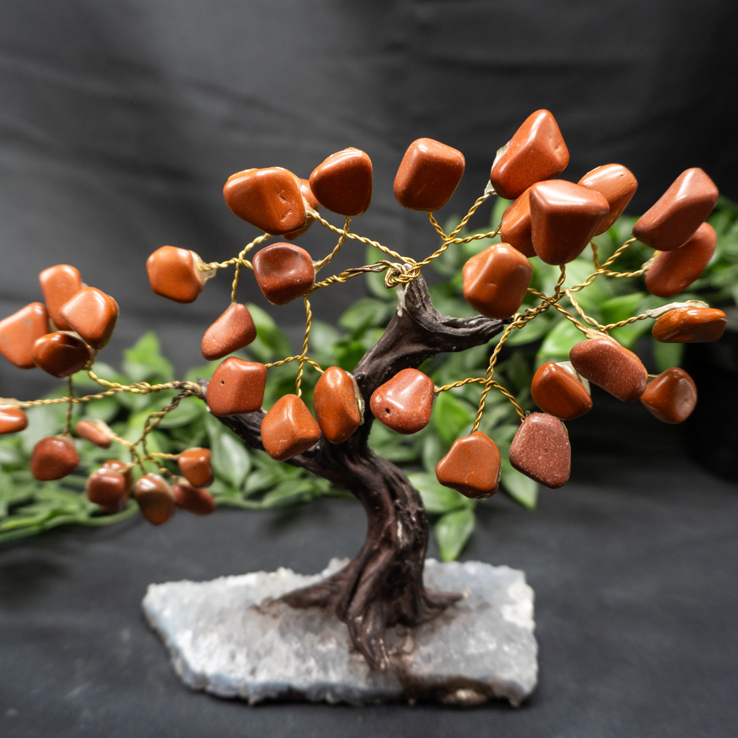 Large Red Jasper Crystal Tree - The Crystal Council