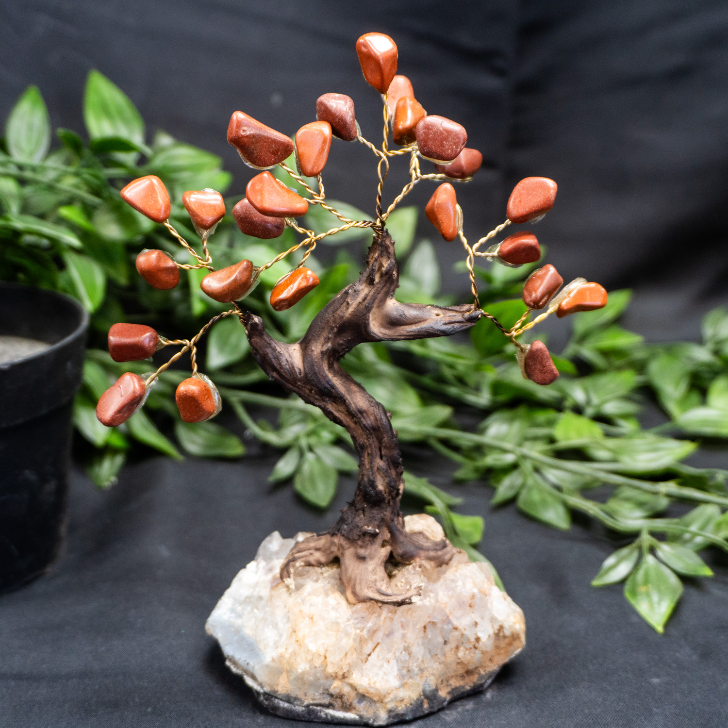 Medium Red Jasper Crystal Tree - The Crystal Council