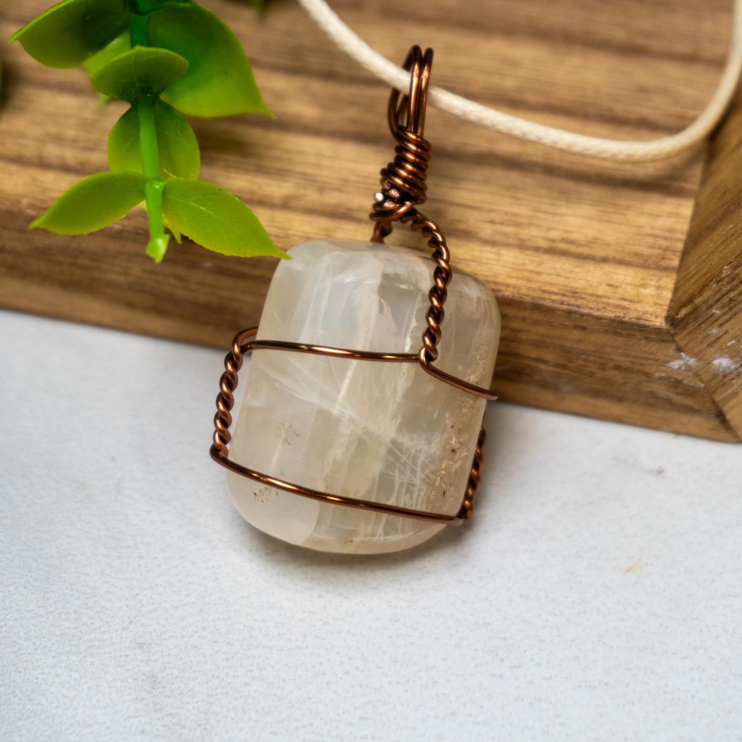 Moonstone Wire Wrap #1 - The Crystal Council