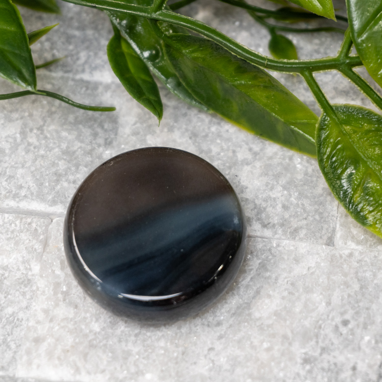 Black Agate Polished #11 - The Crystal Council