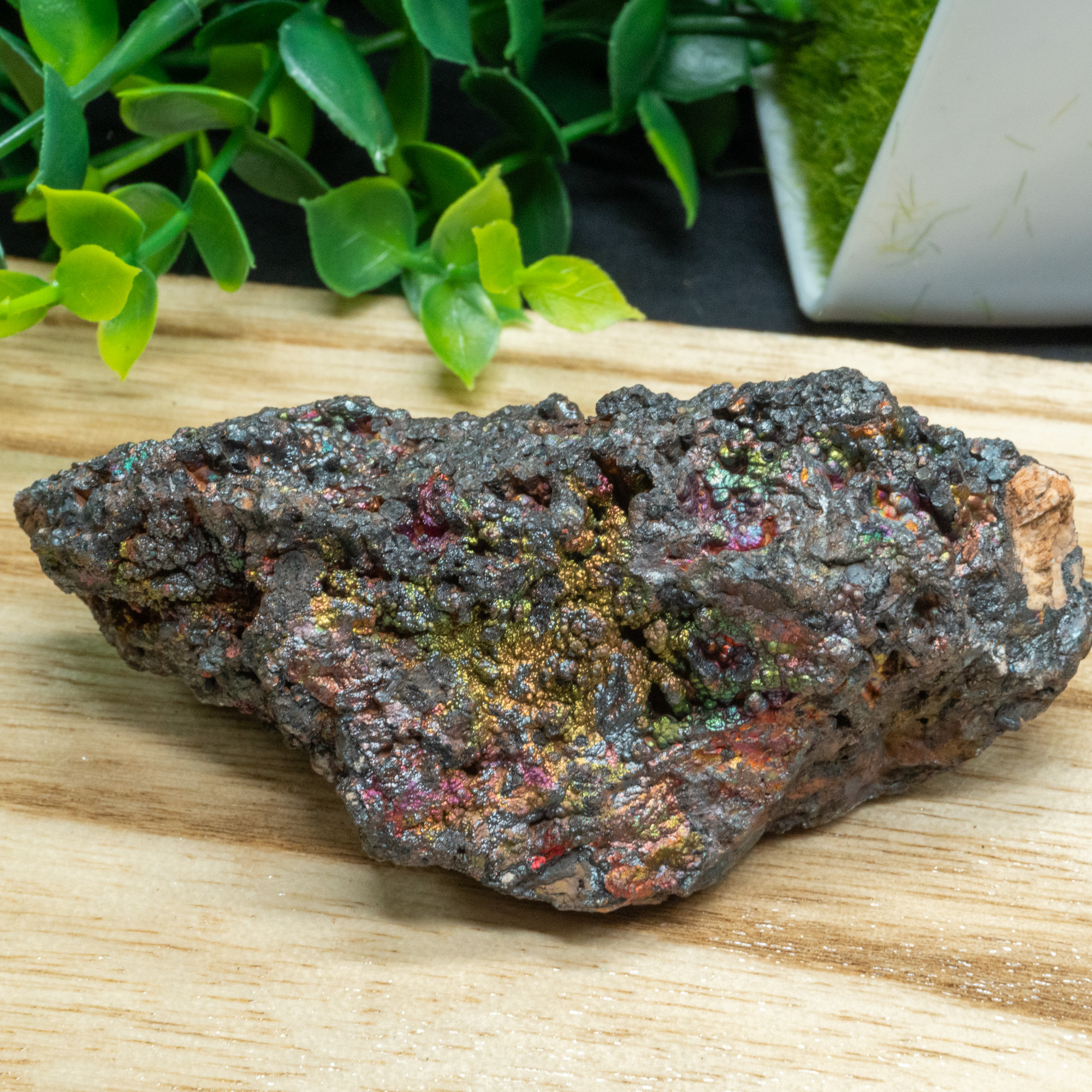 Iridescent Goethite #5 - The Crystal Council