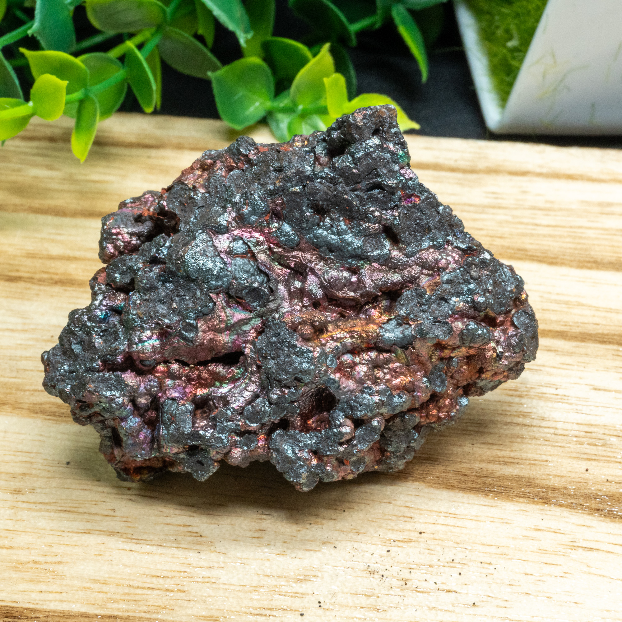 Iridescent Goethite #4 - The Crystal Council