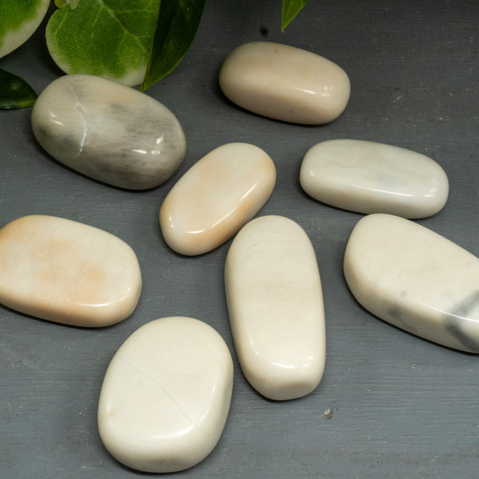 White Jade Tumbled - The Crystal Council