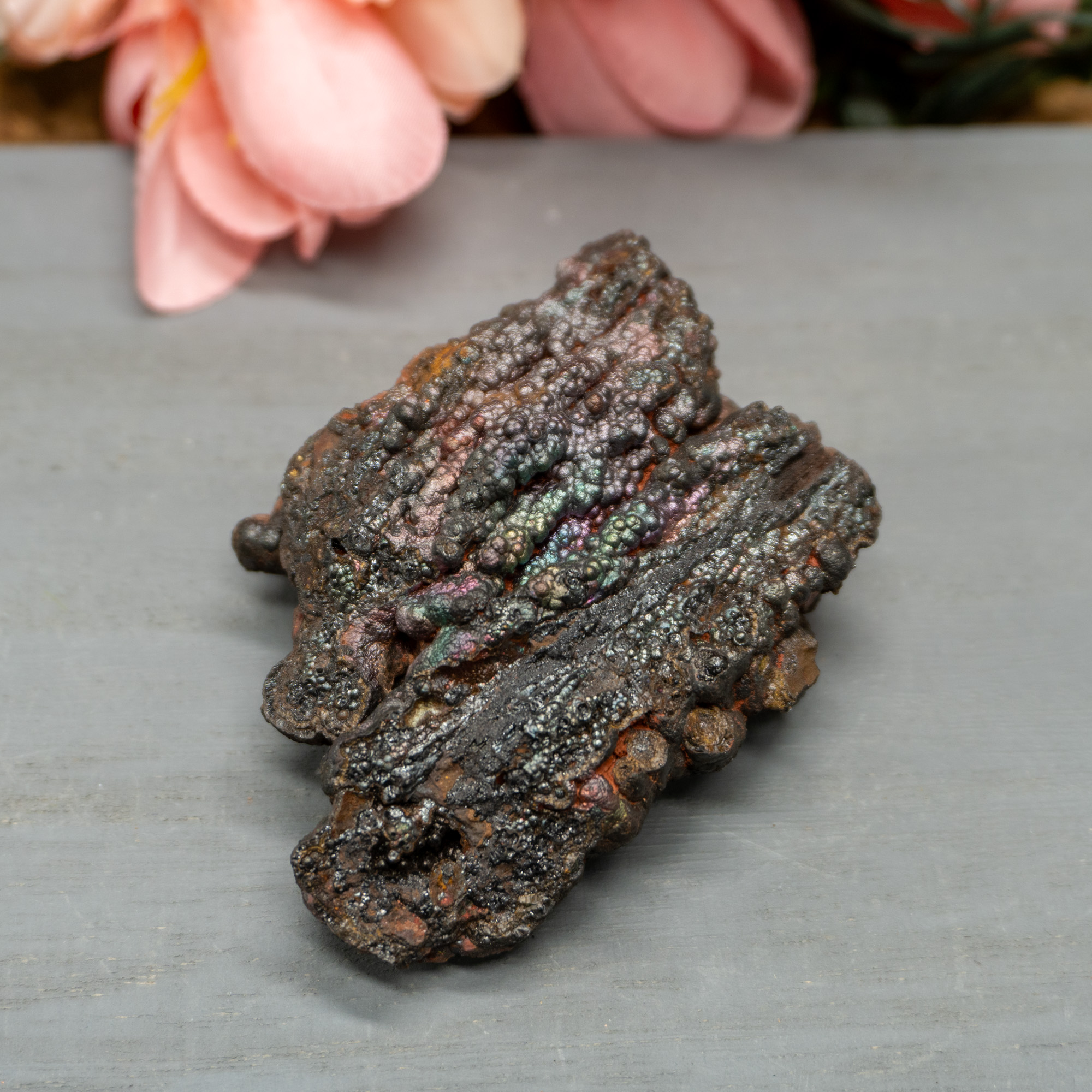 Irridescent Goethite #7 - The Crystal Council