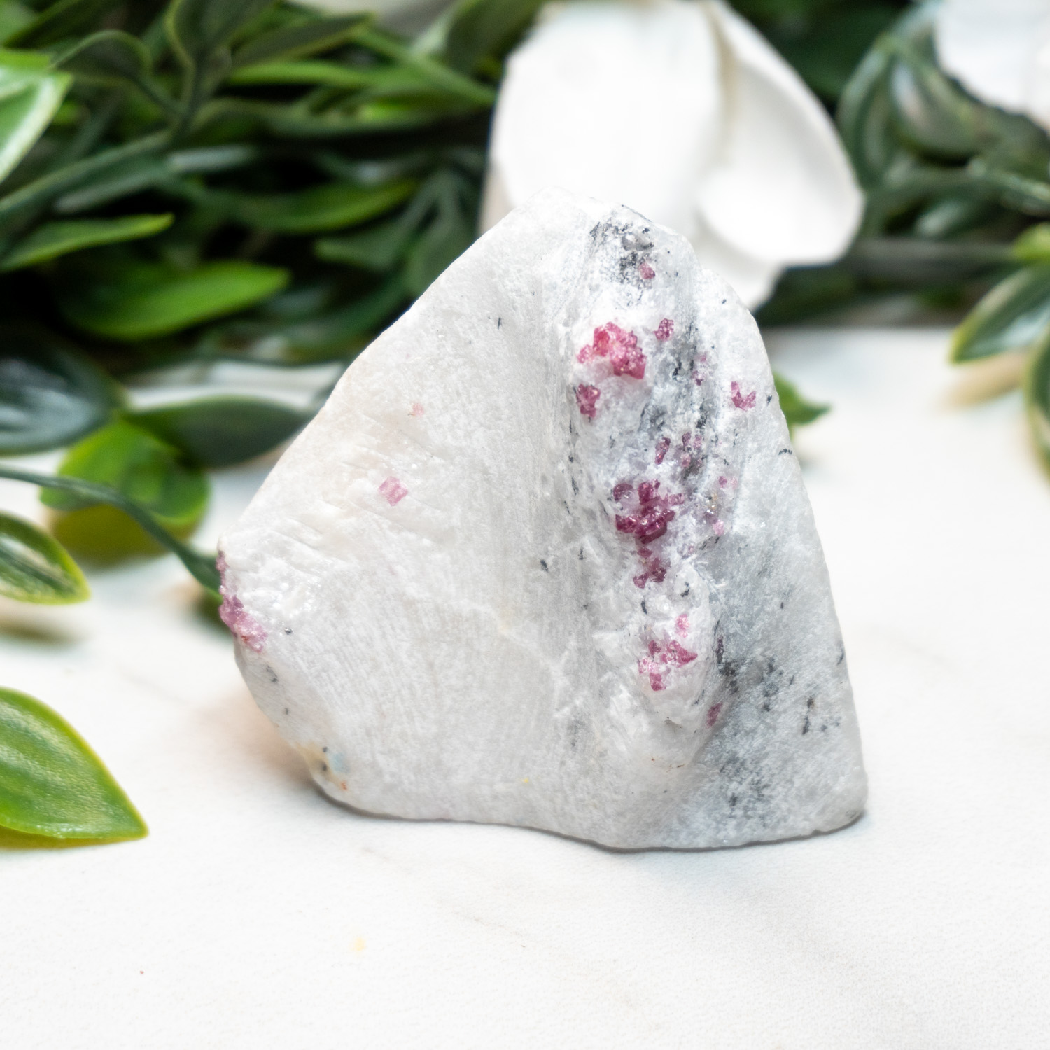 Spinel in White Marble #1 - The Crystal Council